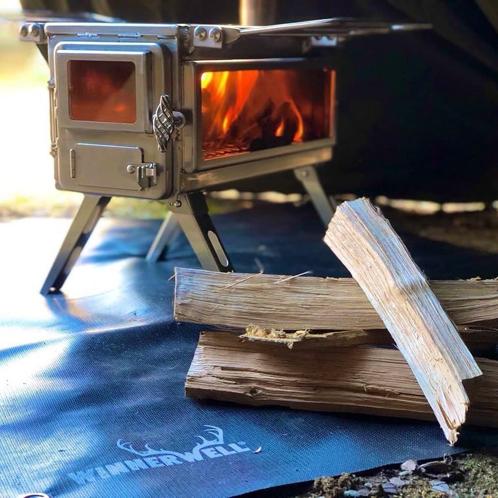Winnerwell® Fireproof Mat | Heat & Spark Resistant Stove Mat for Camping