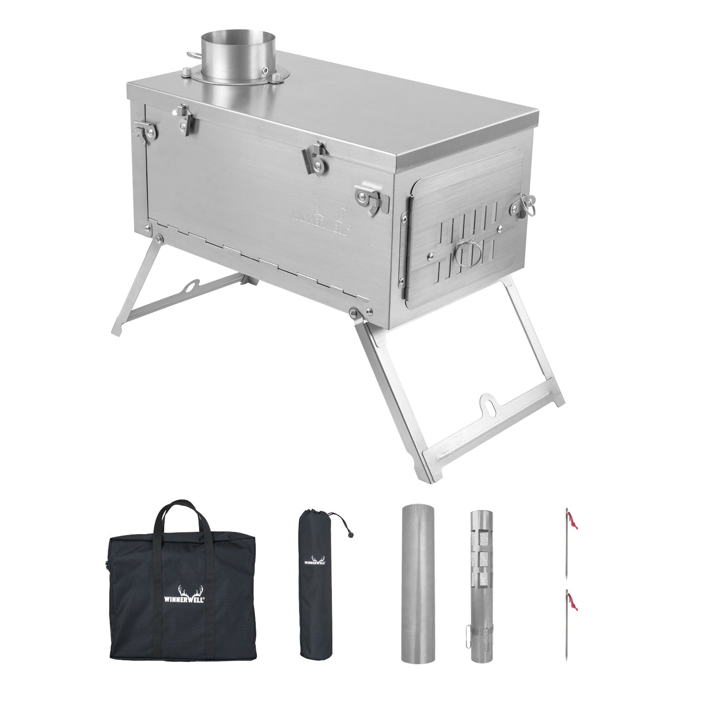 Winnerwell Fastfold Titanium Camping Stove Series - Lightweight & Portable