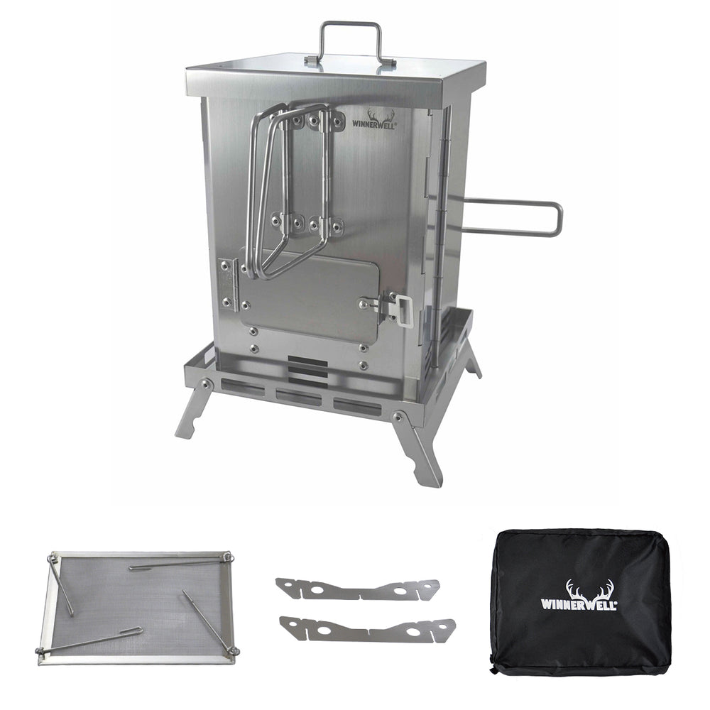 Winnerwell® Mini Multi-functional BBQ Smoker | All-in-One Outdoor ...